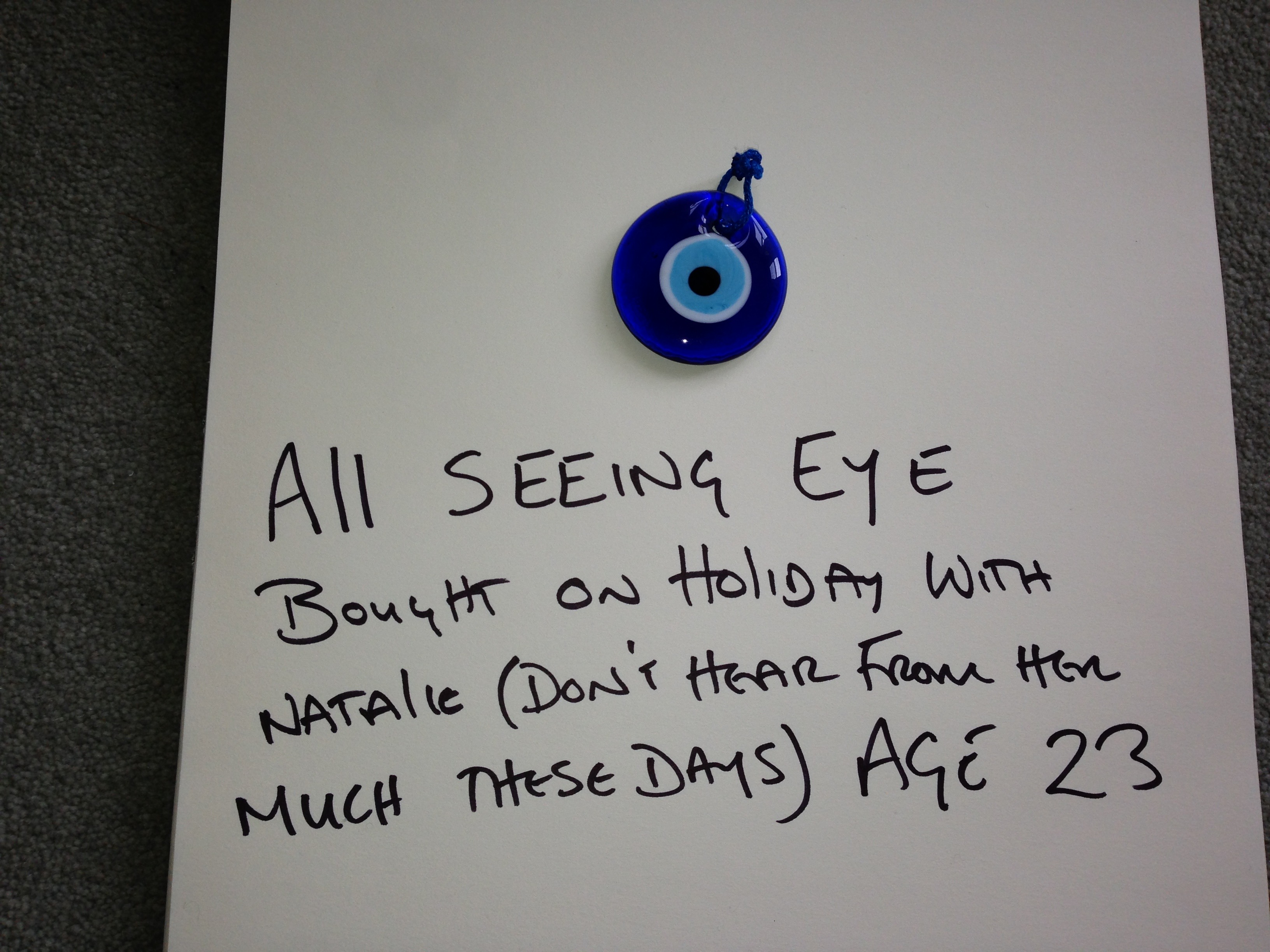 Objects with Meaning #4 – All seeing eye | The Magpie at Midnight